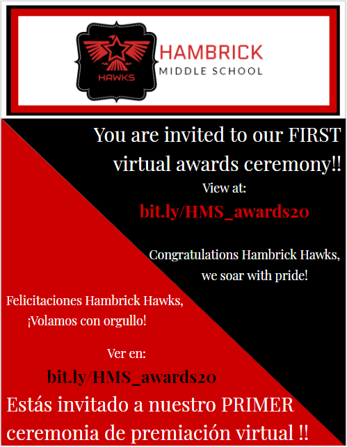 Hambrick’s 1st Semester Awards – Hambrick Middle School