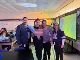 Congratulations to our SHABE Teacher of the Year!! – Hambrick Middle School